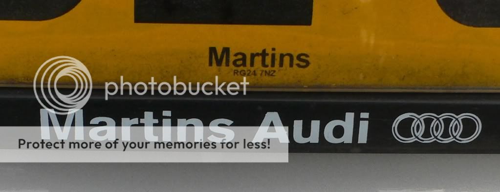 Best quality replacement number plates | Audi A5 Forum & Audi S5 Forum